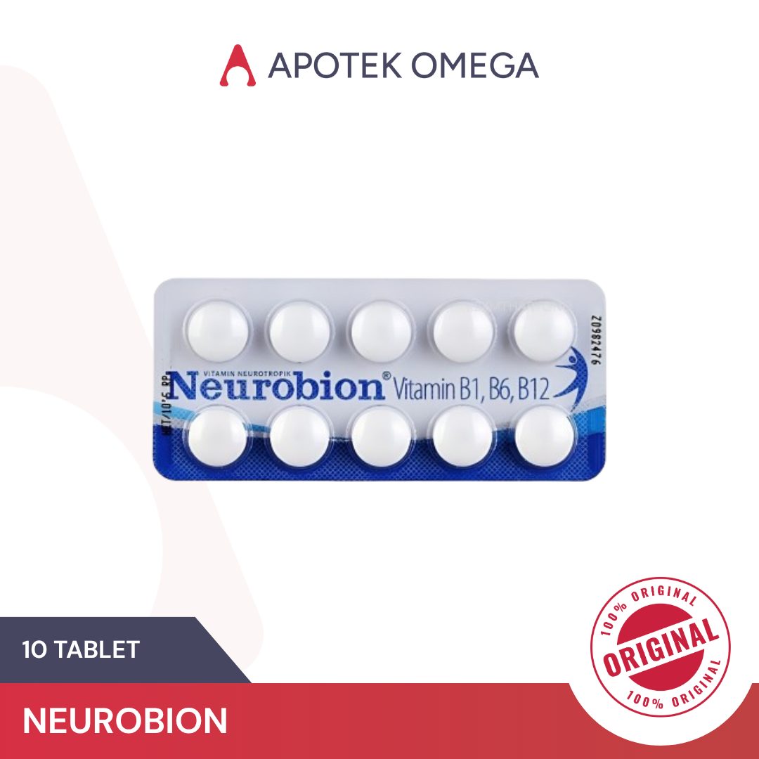 Jual Neurobion Strip - 10 Tablet dengan Harga Terbaik di Toc