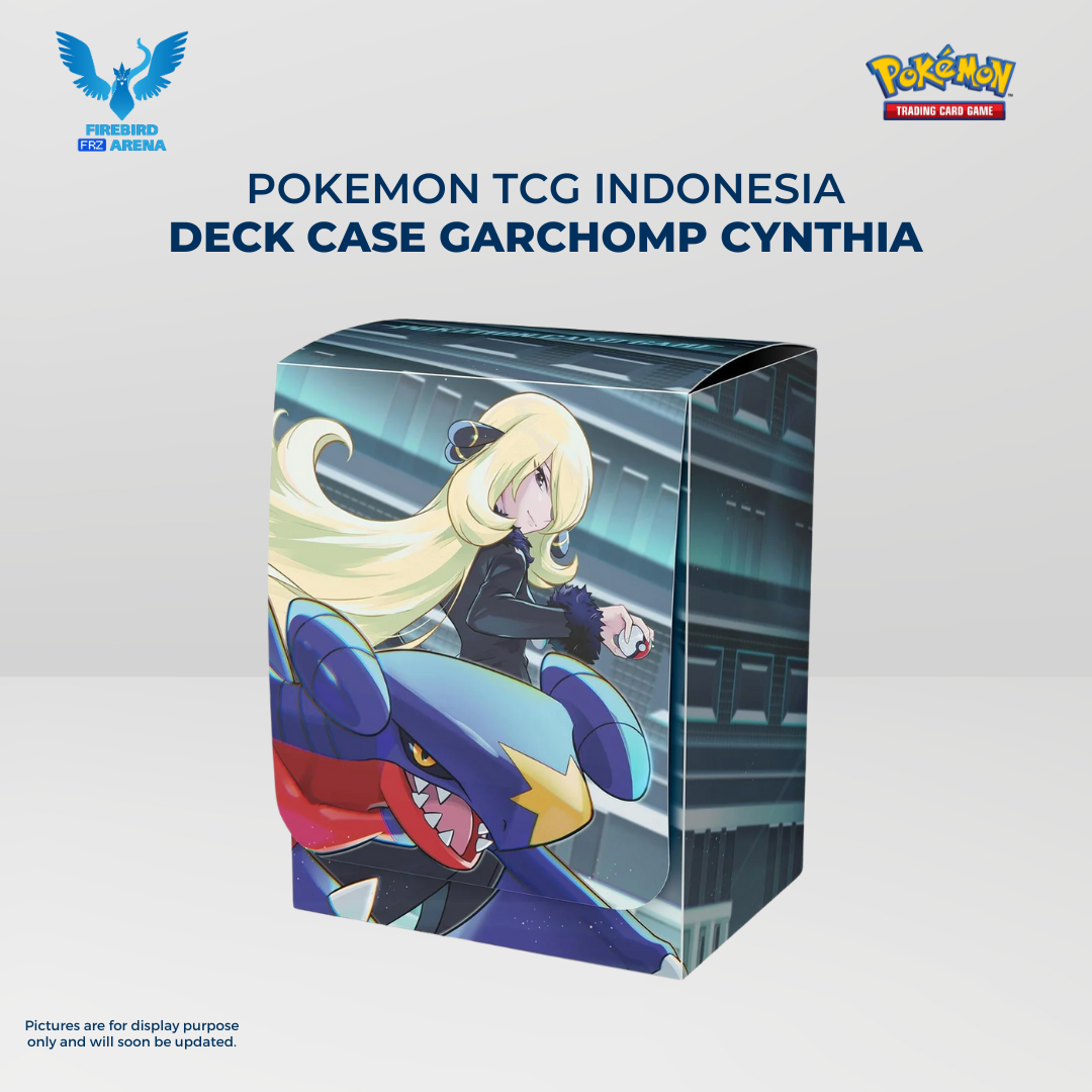 Jual Pokemon TCG - Deck Box Garchomp Cynthia dengan Harga Te