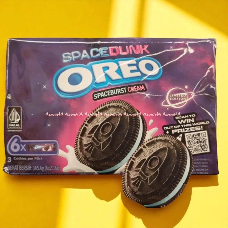Jual Oreo Space Dunk 165gr Spacebrust Cream Oreo Dengan Krim