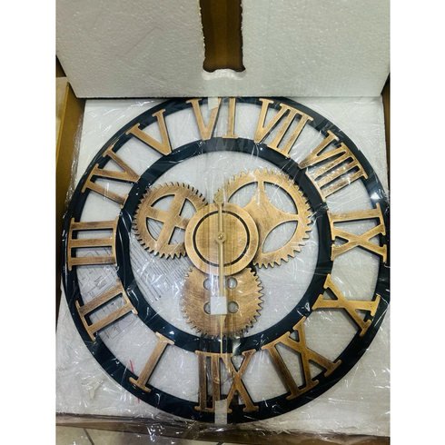 Jual Jam Dinding Vintage Quartz Romawi Industrial Jumbo Este