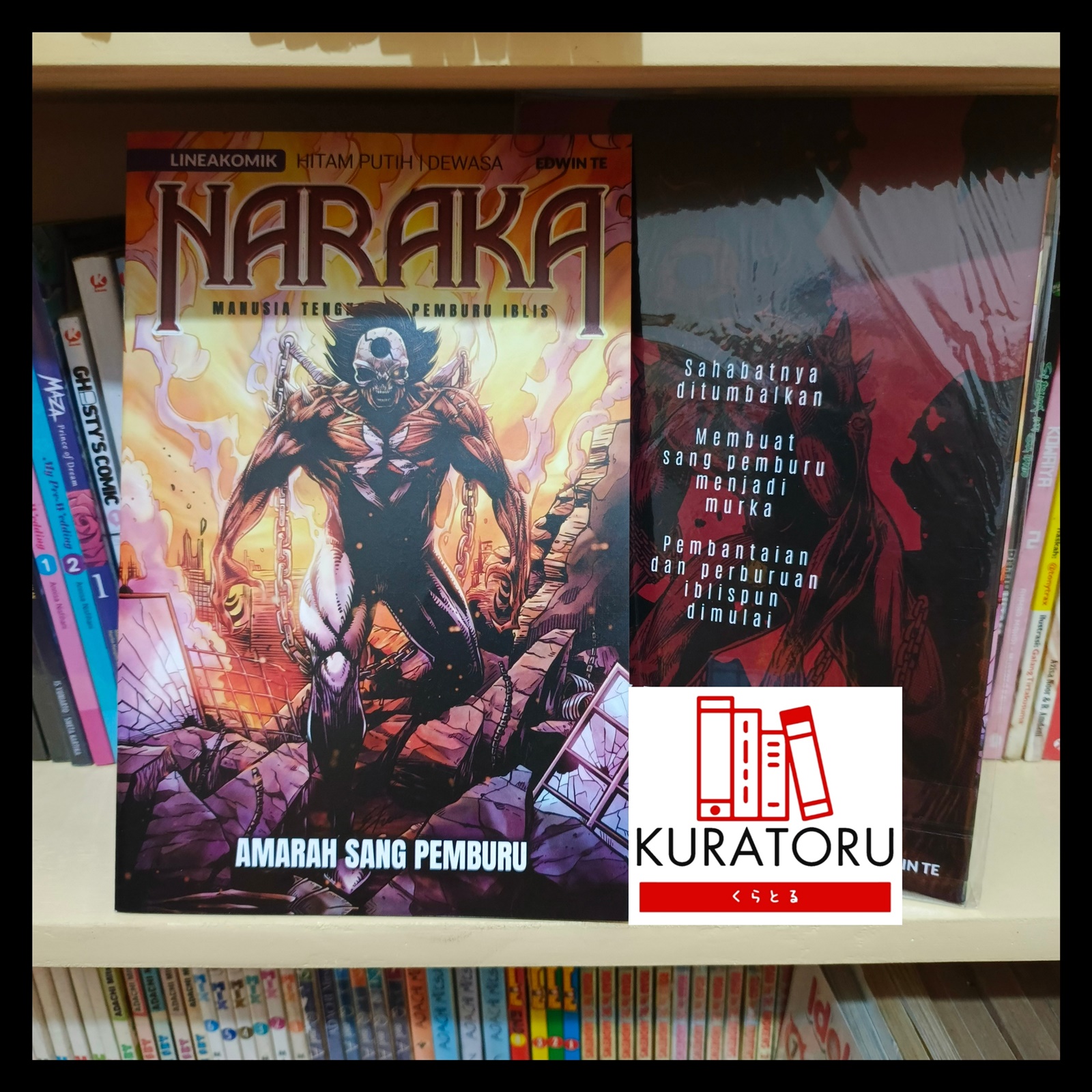 Jual Komik Indonesia NARAKA - AMARAH SANG PEMBURU dengan Har