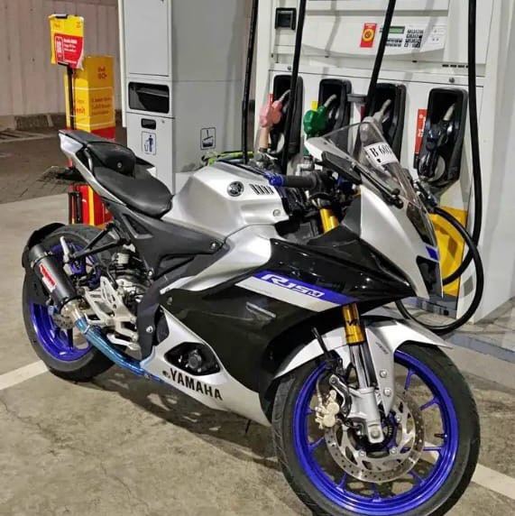 yamaha r15-m v4/r15m v4 qs abs 2022 modif,no ninja cbr nmax