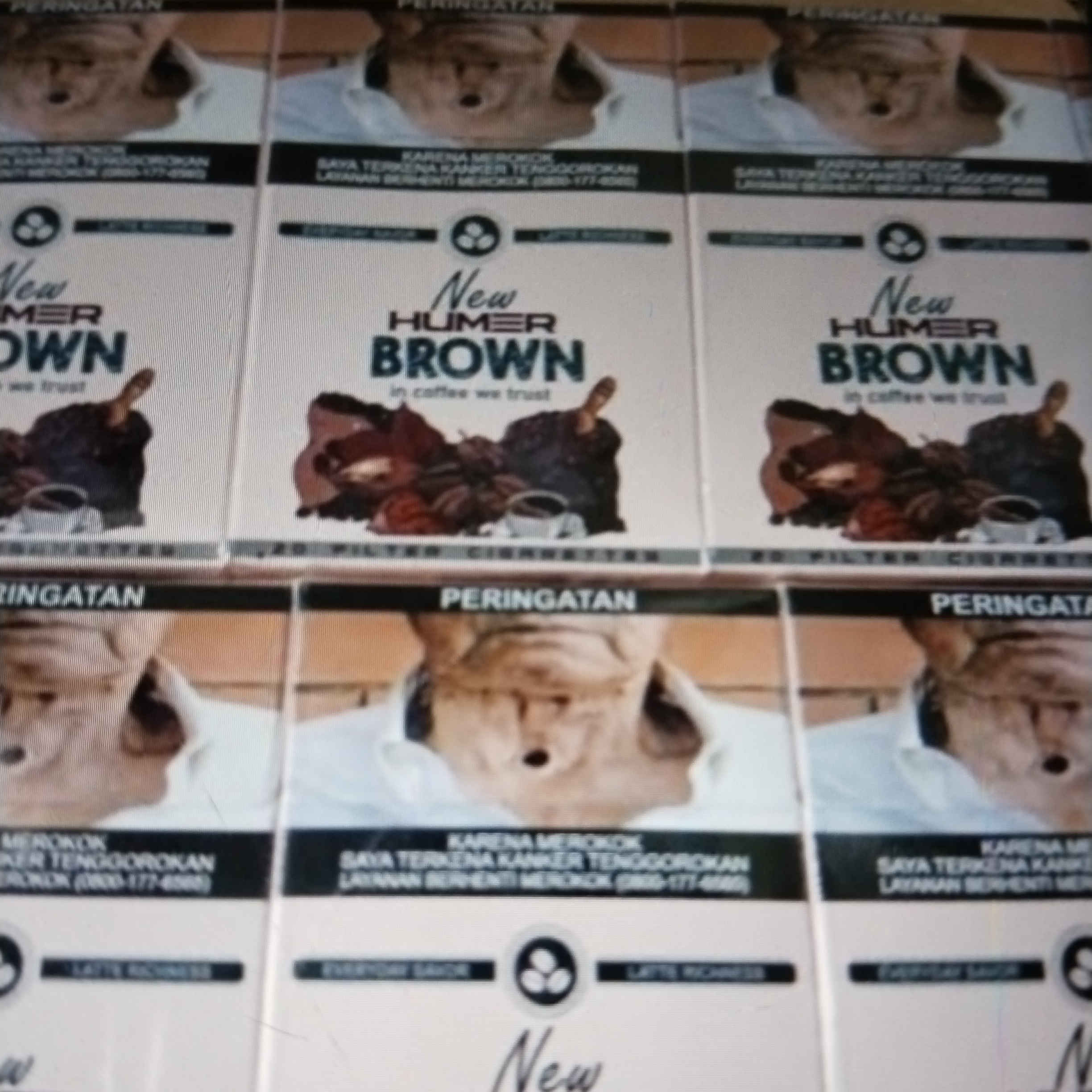 Jual rokok humer browen kopi tembakau dengan Harga Terbaik