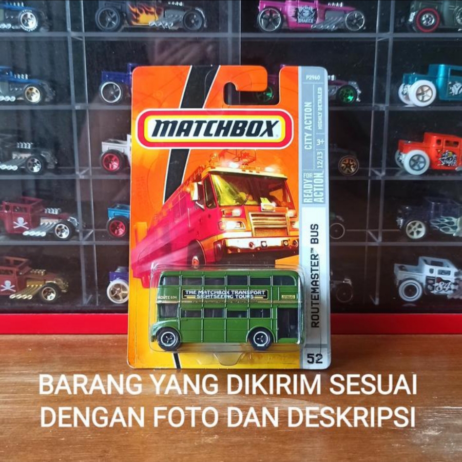 Jual Matchbox Routemaster Bus Double Decker MBX City Action