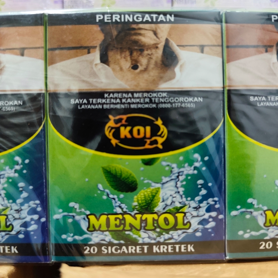 Jual Rokok Kretek Koi Menthol 20 Batang dengan Harga Terbaik