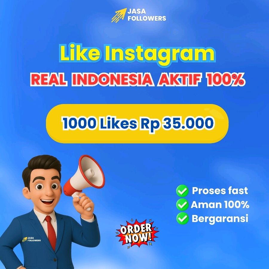 Paket Booster Like Instagram Aktif Indonesia | Toco Iklan Ba