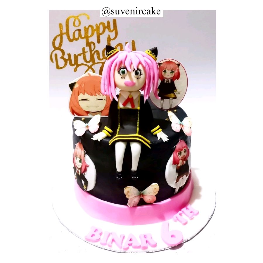 Jual Cake anya forger/cake spy x family/kue spy x family/kue