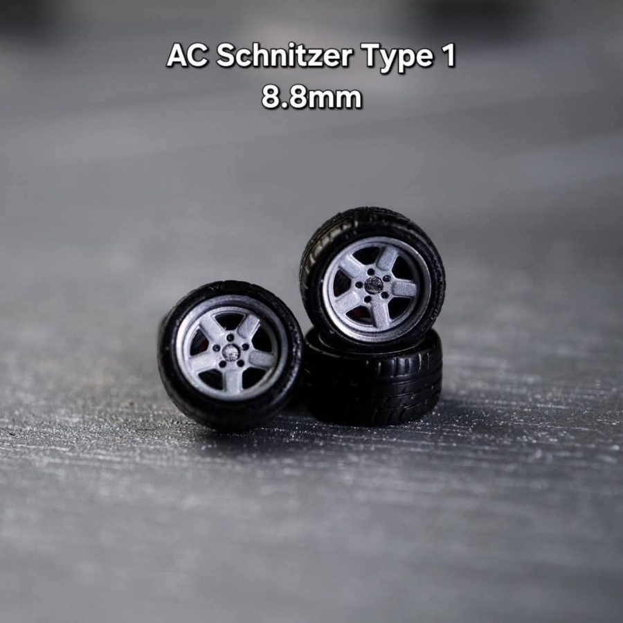 Jual AC Schnitzer Type 1 8mm by Wasserpig Wheels 1/64 dengan