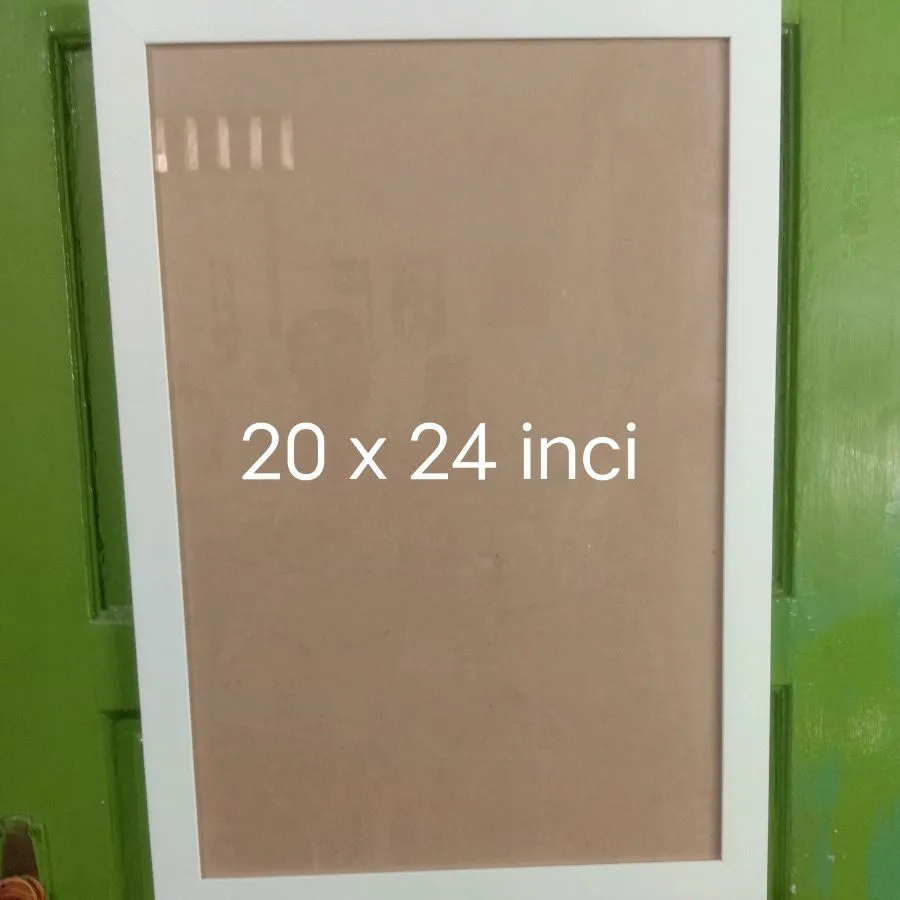 Jual Bingkai foto 20 x 24 inci lebar bingkai 4,5 cm dengan H