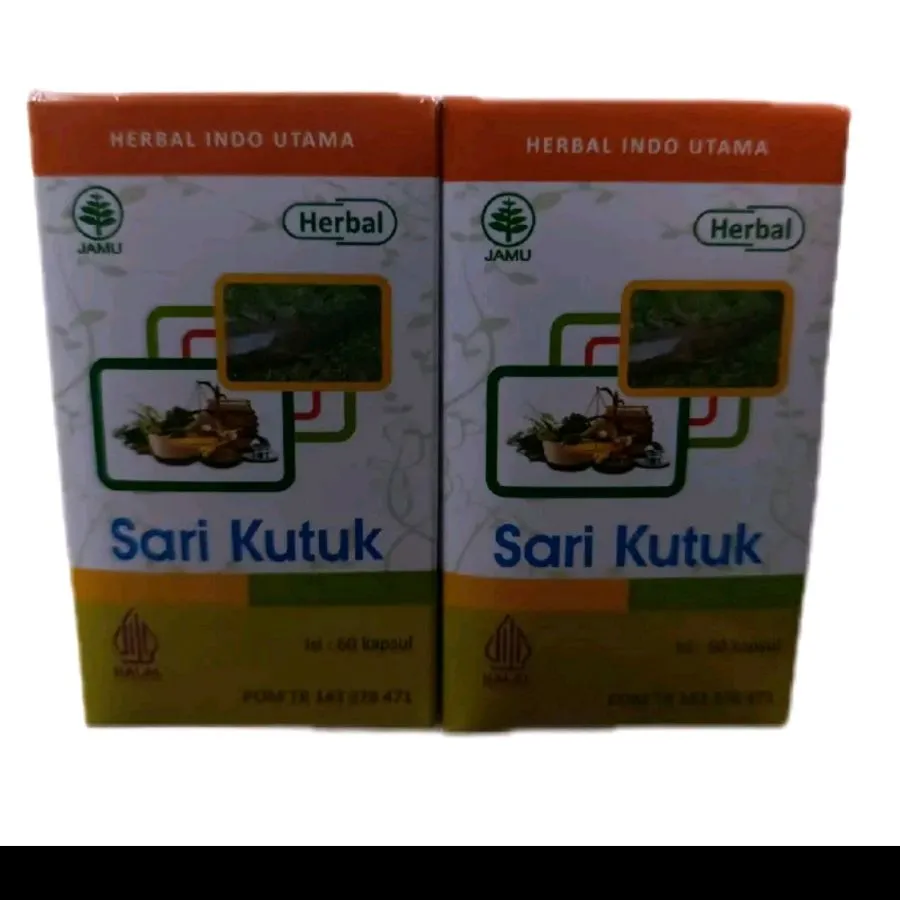 Jual Sari Kutuk Herbal Indo Utama Kapsul Ikan Gabus 60 Kapsu