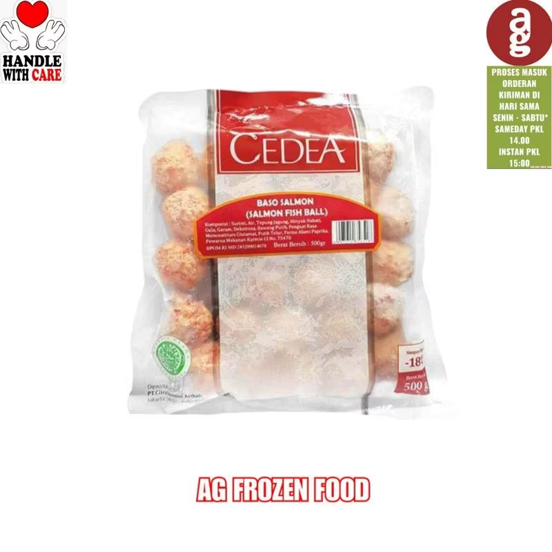 Jual Cedea Fish Salmon Ball 500gr dengan Harga Terbaik di To