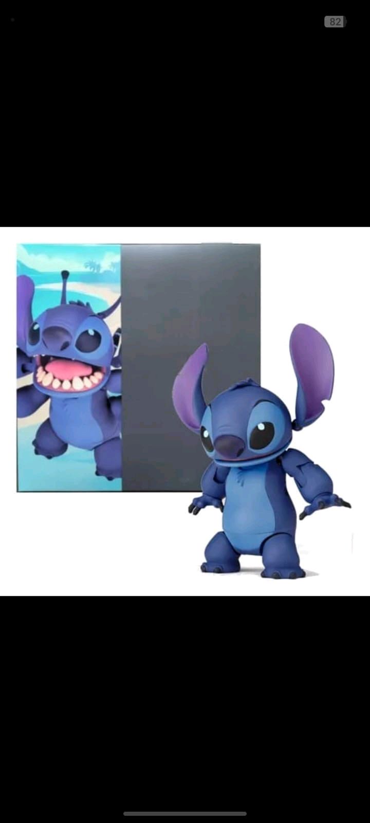 Jual Revoltech Disney Lilo Stitch bootleg figure dengan Harg