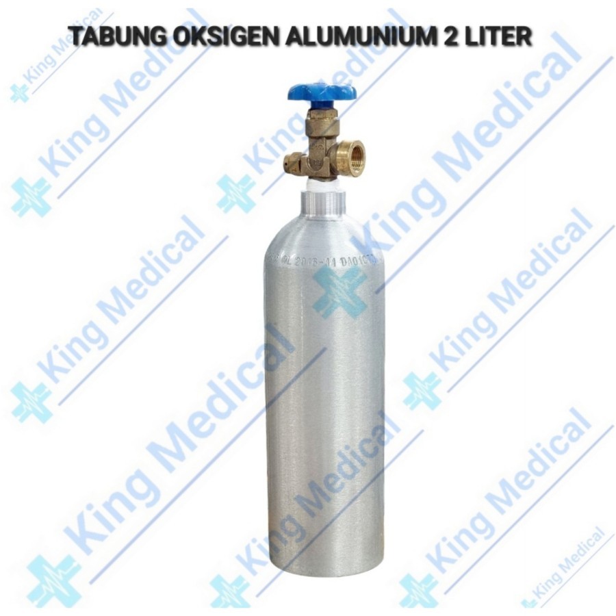 Jual Tabung Oksigen Alumunium Portable 2 L/2 Liter Tabung Ox