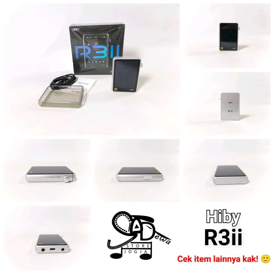 Jual HIBY R3II R3 II DAP GEN 2 HIRES DIGITAL AUDIO PLAYER MP