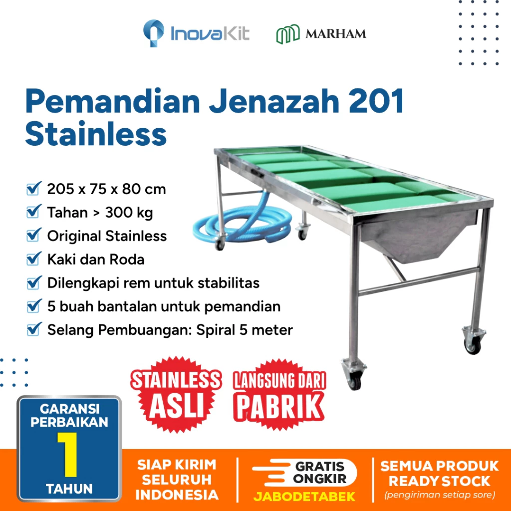 Pemandian Mayat / Tempat Pemandian Jenazah / Bak Mandi Mayit