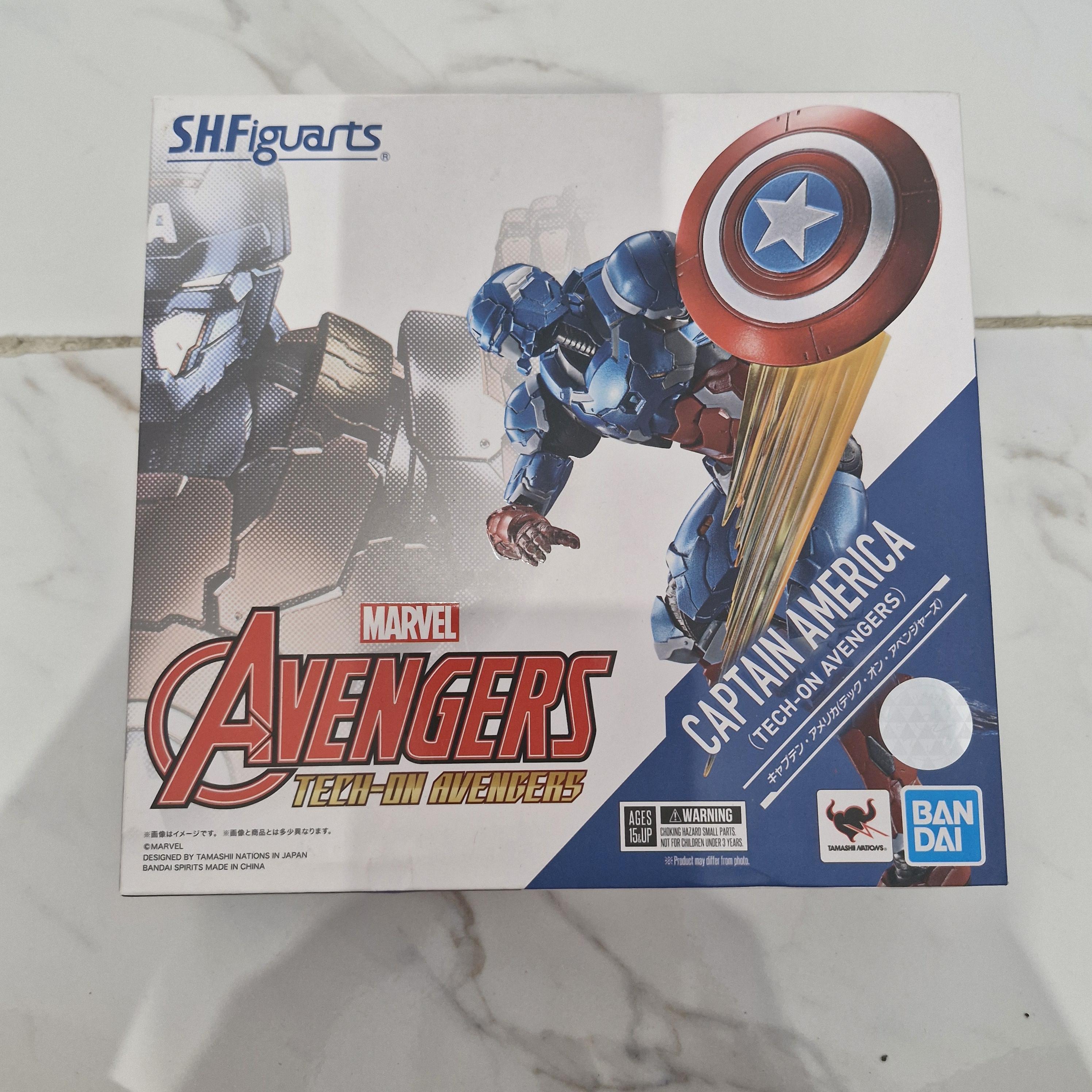 Jual shf captain america tech on avengers dengan Harga Terba