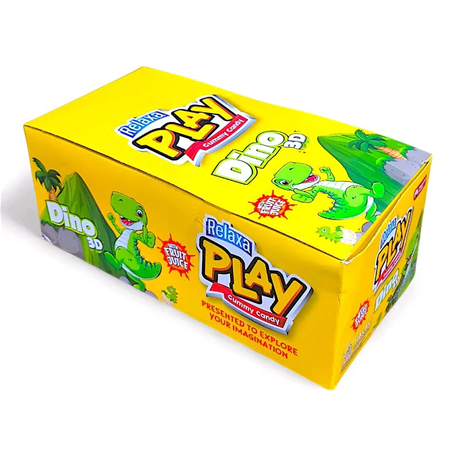 Jual RELAXA PLAY DINO 3D [1 BOX Isi 12 Sachet @ 12g] - Perme