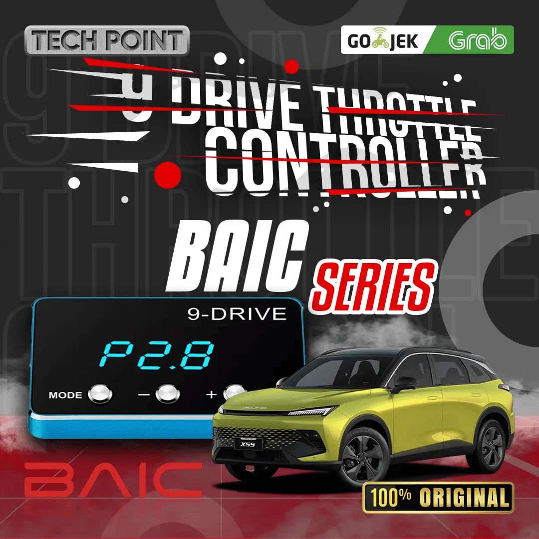 Jual 9 Drive BAIC X55 II Piggyback Race Chip Throttle Contro