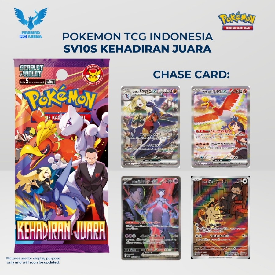 Jual Pokemon TCG Indonesia - Booster Box Kehadiran Juara SV1