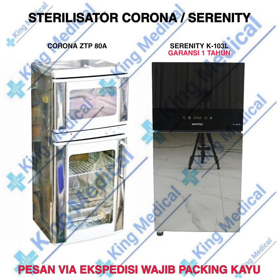 Jual Sterilisator Corona/Serenity 2 Pintu Sterilizer/Autocla