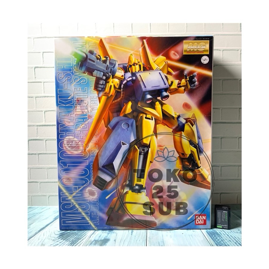 Jual Model Kit Gundam MG Hyaku Shiki Ballute System 1/100 Sk
