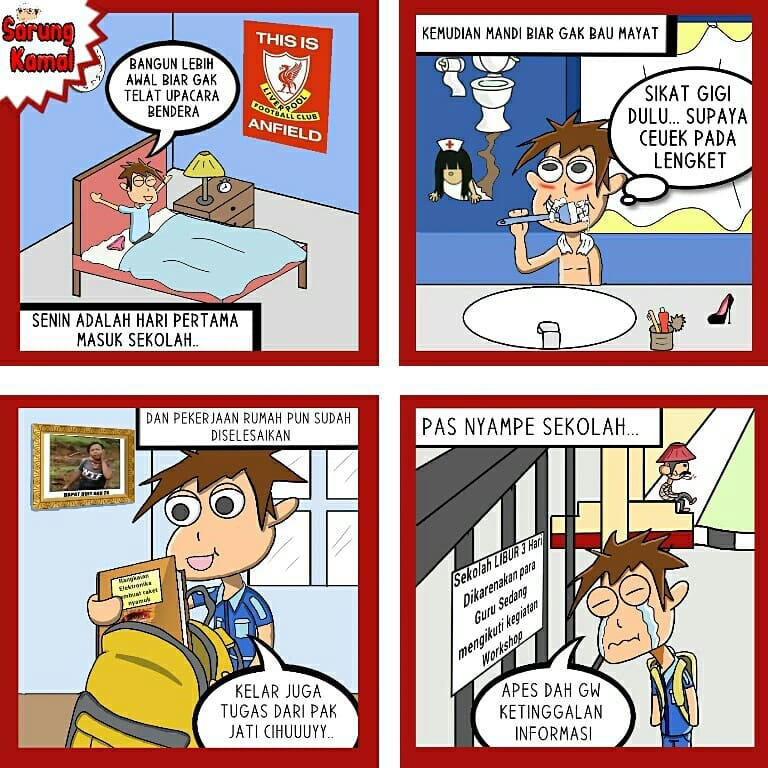 Jasa Gambar Komik Strip | Toco Iklan Baris