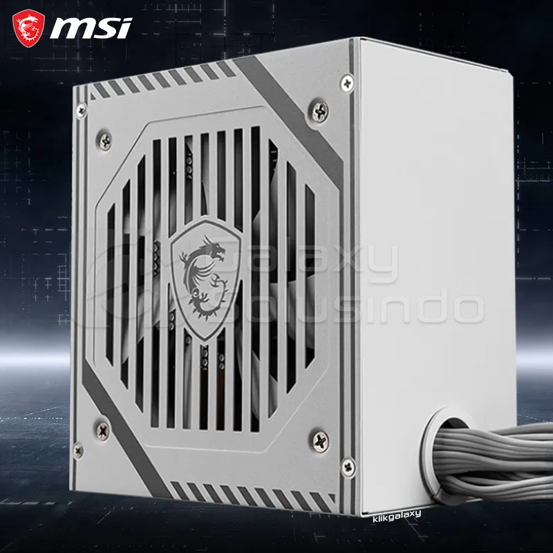 Jual MSI MAG A650BNL 650Watt 80 Plus Bronze White Power Supp