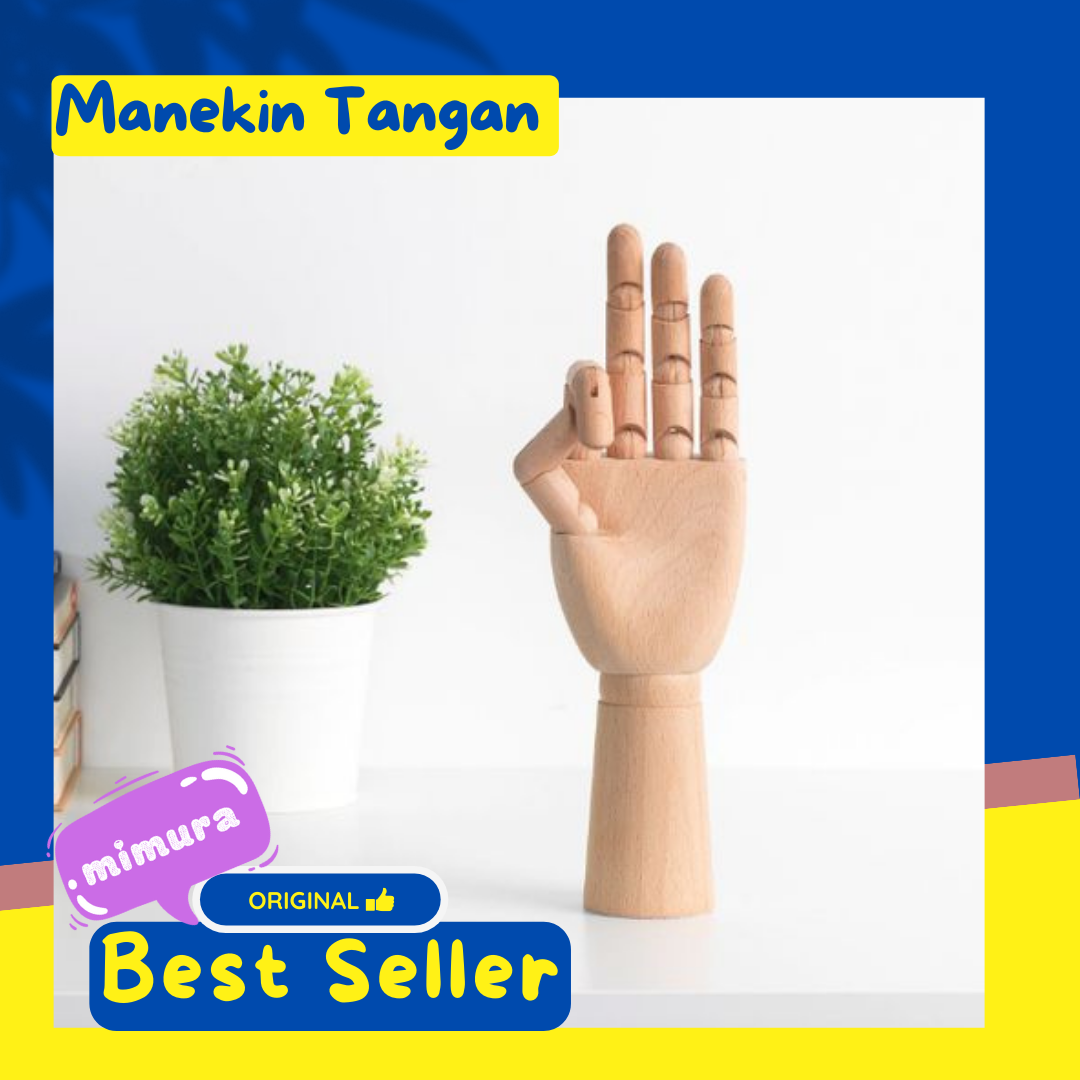 Jual Manekin Tangan Kayu Dekorasi Pajangan Patung Tangan den