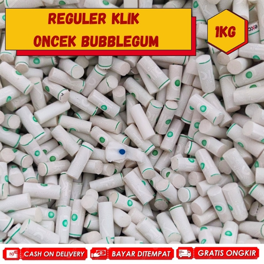 Jual Gabus Busa Filter Oncek Reguler Klik Bubblegum 1Kg deng