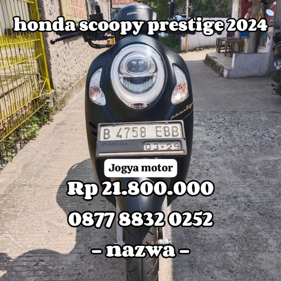 honda scoopy prestige th 2024 harga terjangkau | Toco Iklan
