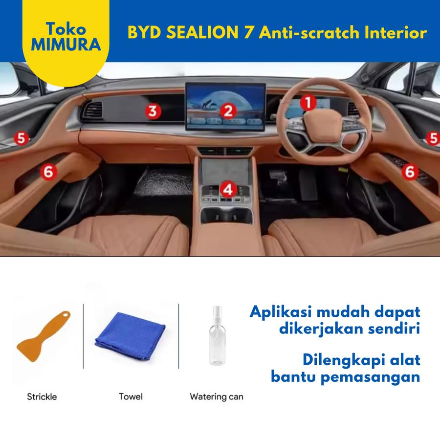 BYD SEALION PPF Antigores Interior | Toco Iklan Baris