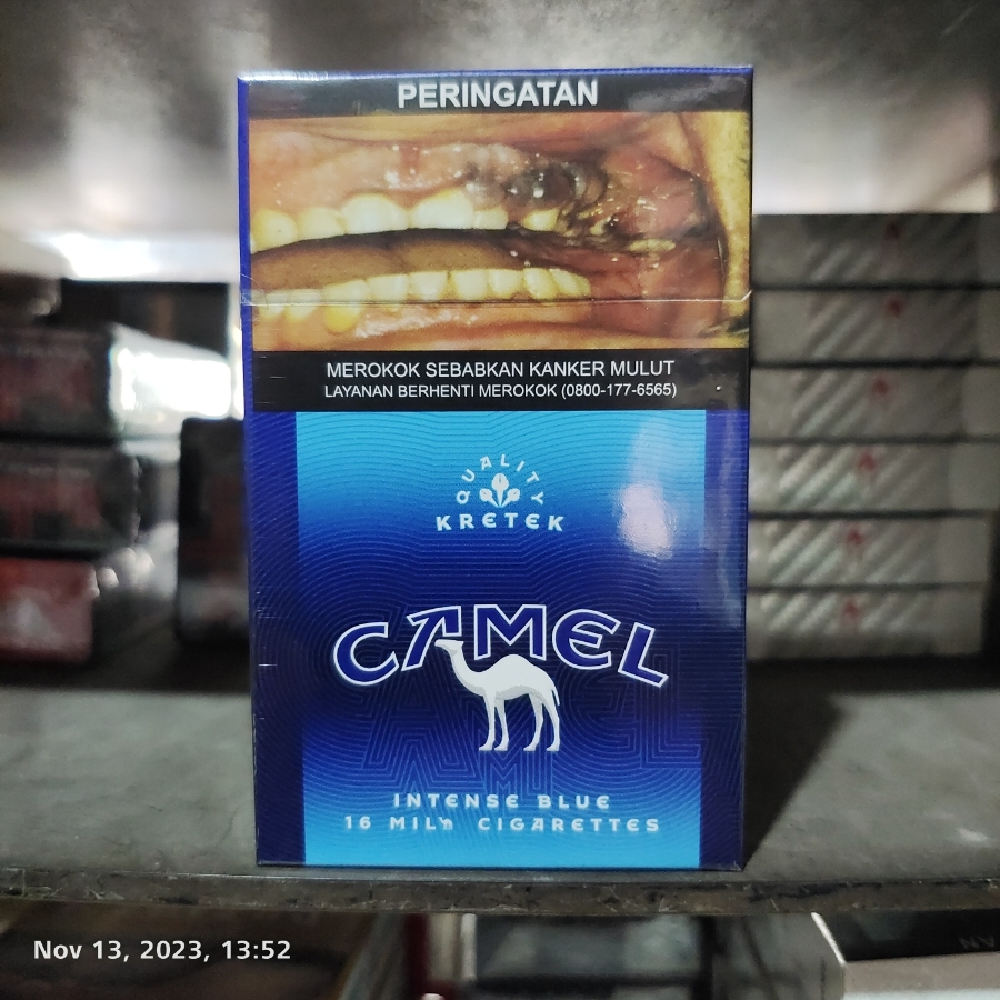Jual Rokok CAMEL Intense Blue 16 dengan Harga Terbaik di Toc