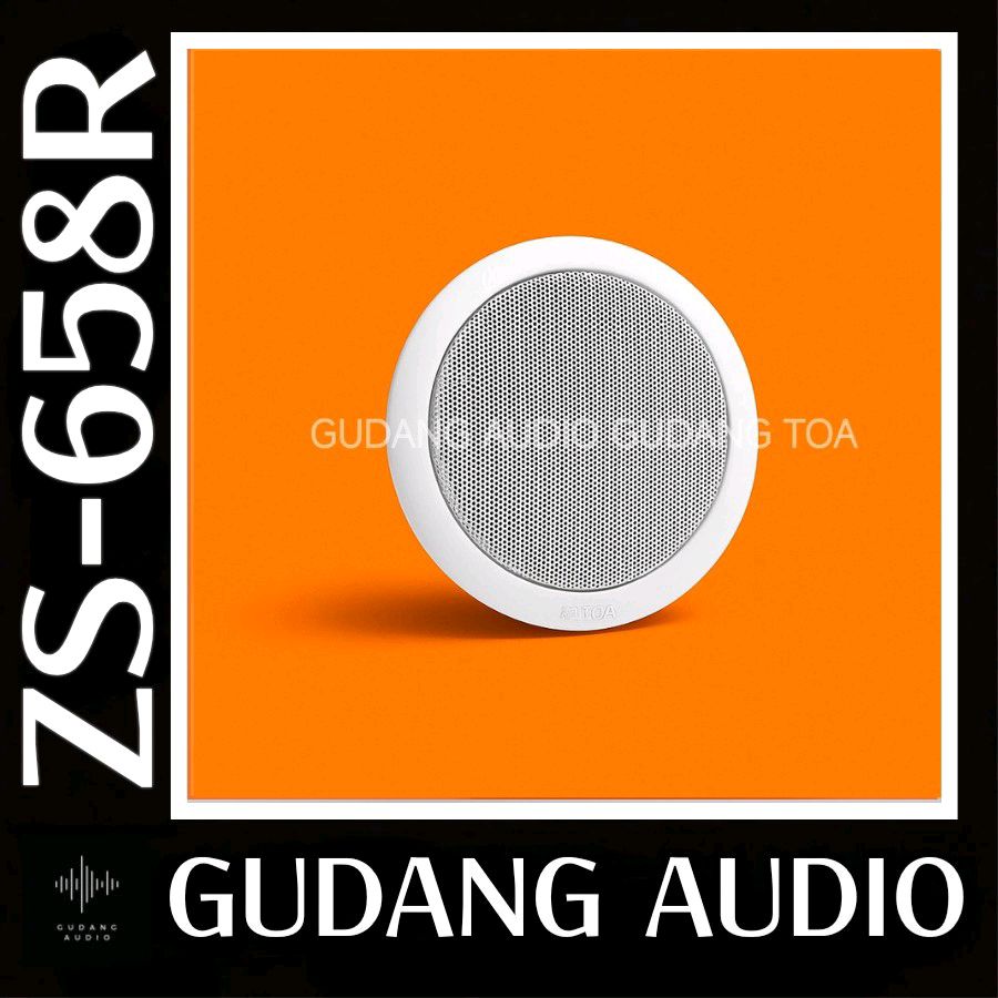 Jual Speaker Ceiling Toa ZS-658R ZS 658 R 6 Watt dengan Harg