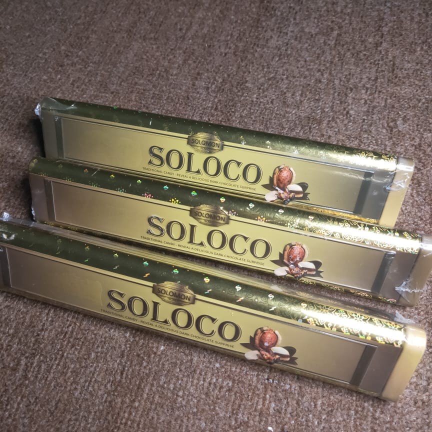 Jual Permen Soloco Solomon Coklat Hitam Tradisional Khas dan