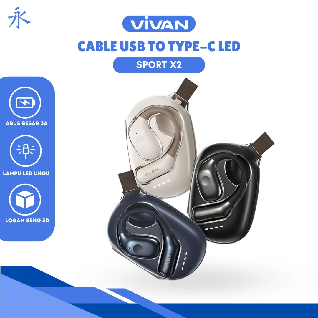 Jual VIVAN SPORT X2 OWS Open Ear True Wireless Earbuds IPX5