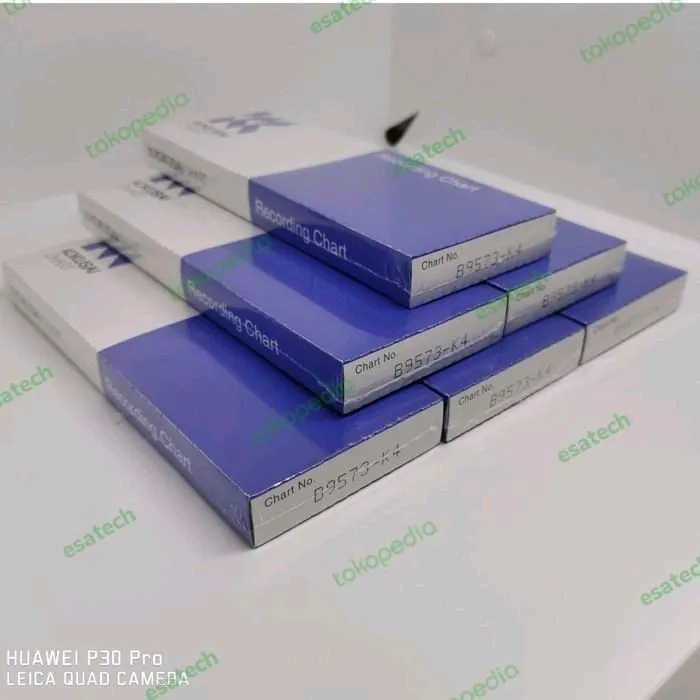 Jual Kokusai Paper Chart / Recording Chart B9573-K4 dengan H