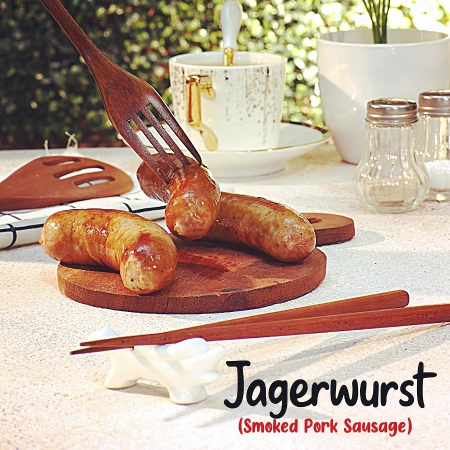 Jual Jagerwurst (Homemade Sosis Babi Asap ala Jerman) dengan