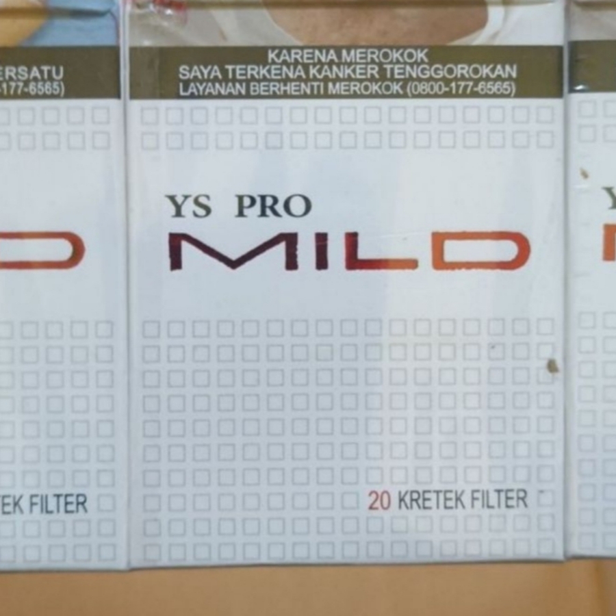 Jual YS Pro Mild putih Rokok 20 batang dengan Harga Terbaik