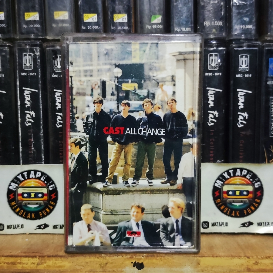 Jual Kaset Pita - Cast - All Change - Radio Tape - Kaset - R