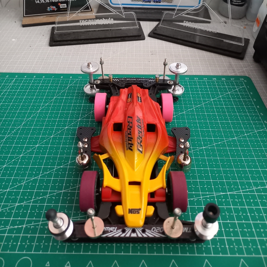 Jual Tamiya Damper Style Bmax Chassis Super 2 Carbon RTR den