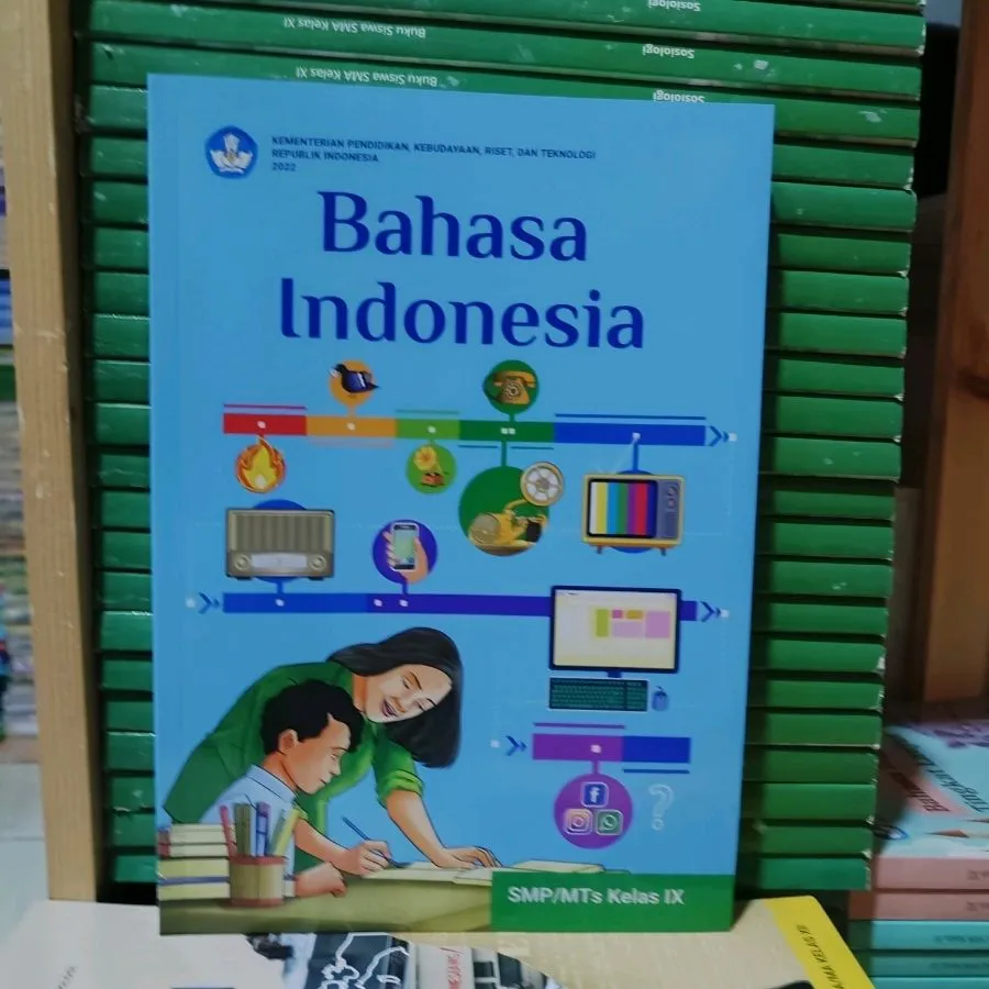 Jual Buku Bahasa Indonesia Kelas 9 SMP Diknas dengan Harga T