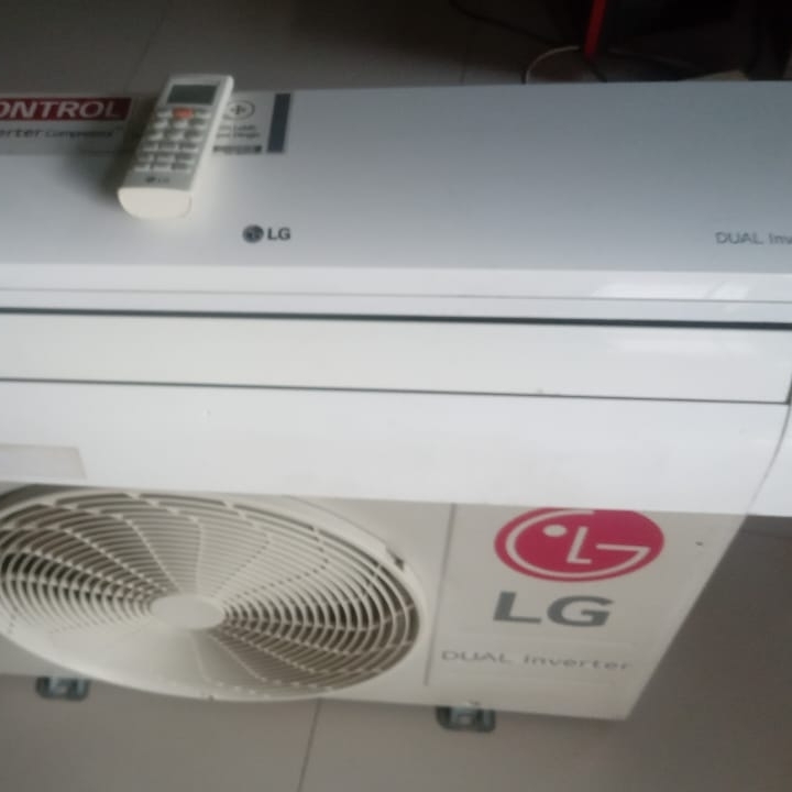 Jual Ac 1/2pk LG DUAL INVERTER SECOND HEMAT LISTRIK DAN RAMA
