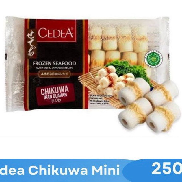 Jual Cedea Chikuwa Mini Ikan Olahan Jepang 250gr Frozen Seaf