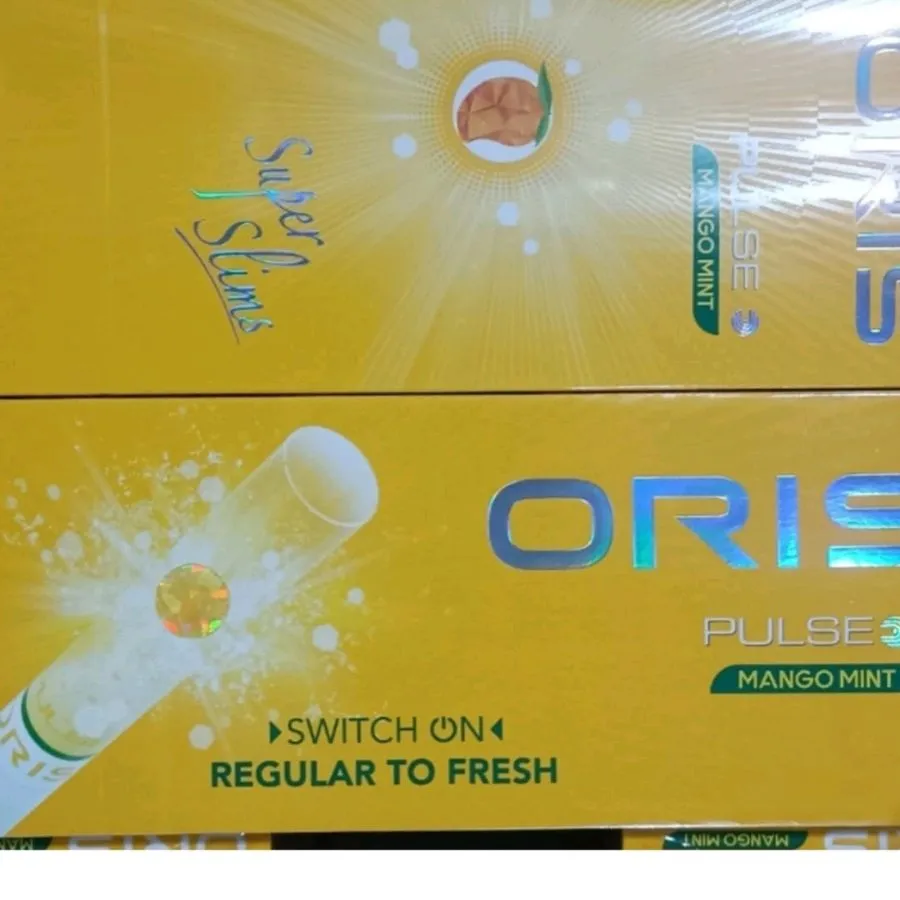 Jual Rokok Oris Pulse Super Slims Rasa Mangga Mint Segar Ter