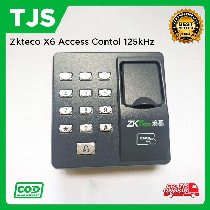 Jual Mesin absen access control Zkteco X6 Fingerprint RFID 1
