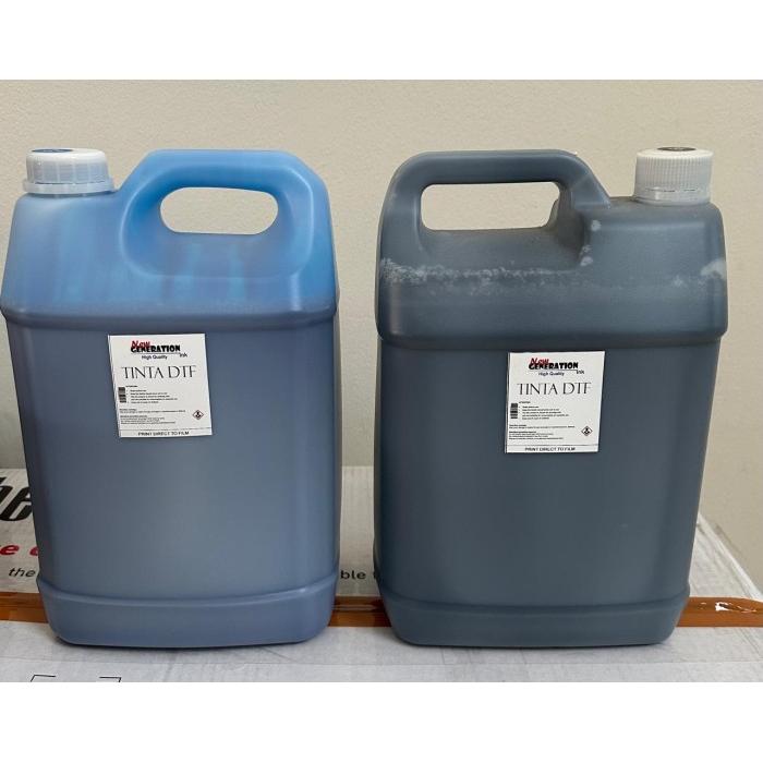Jual DTF TINTA MURAH 5 LITER Rp 198.000 / LITER WARNA CERAH
