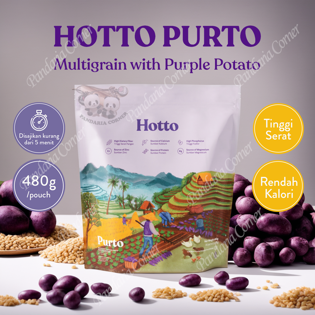 Jual Hotto Purto / Hotto Mame Superfood Multigrain (Sachet d