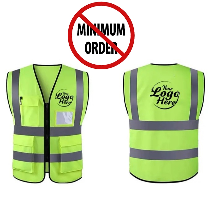 Jual ROMPI CUSTOM LOGO SABLON ROMPI PROYEK SAFETY VEST ROMPI