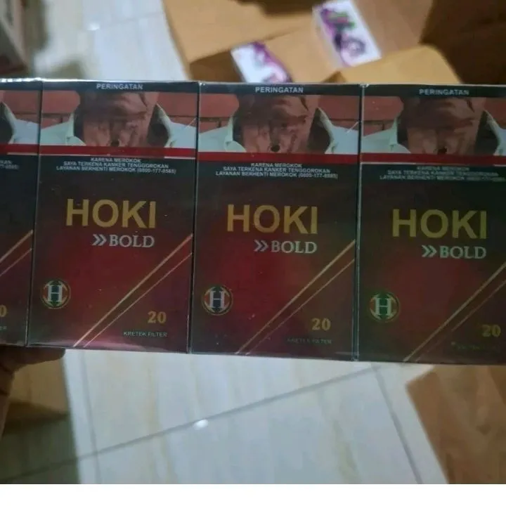 Jual Rokok HOKI Bold Kretek Filter Isi 20 Batang Harga Terba