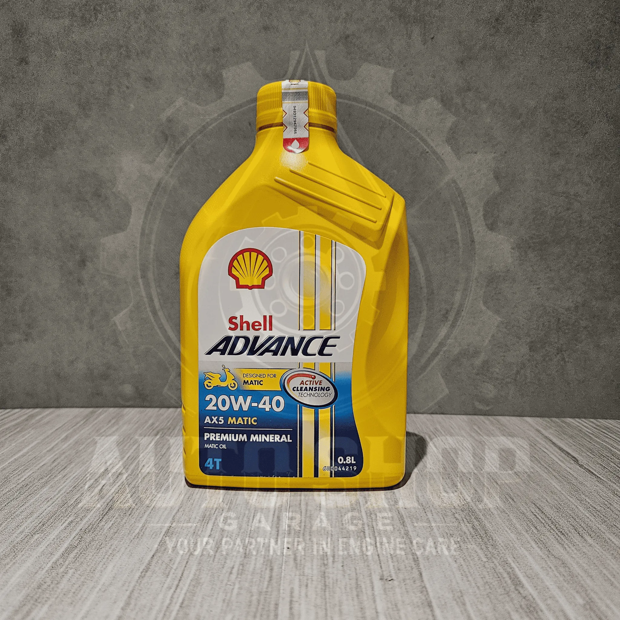 Jual Shell Advance AX5 20w-40 Matic 0.8 Liter - Oli Motor Ma
